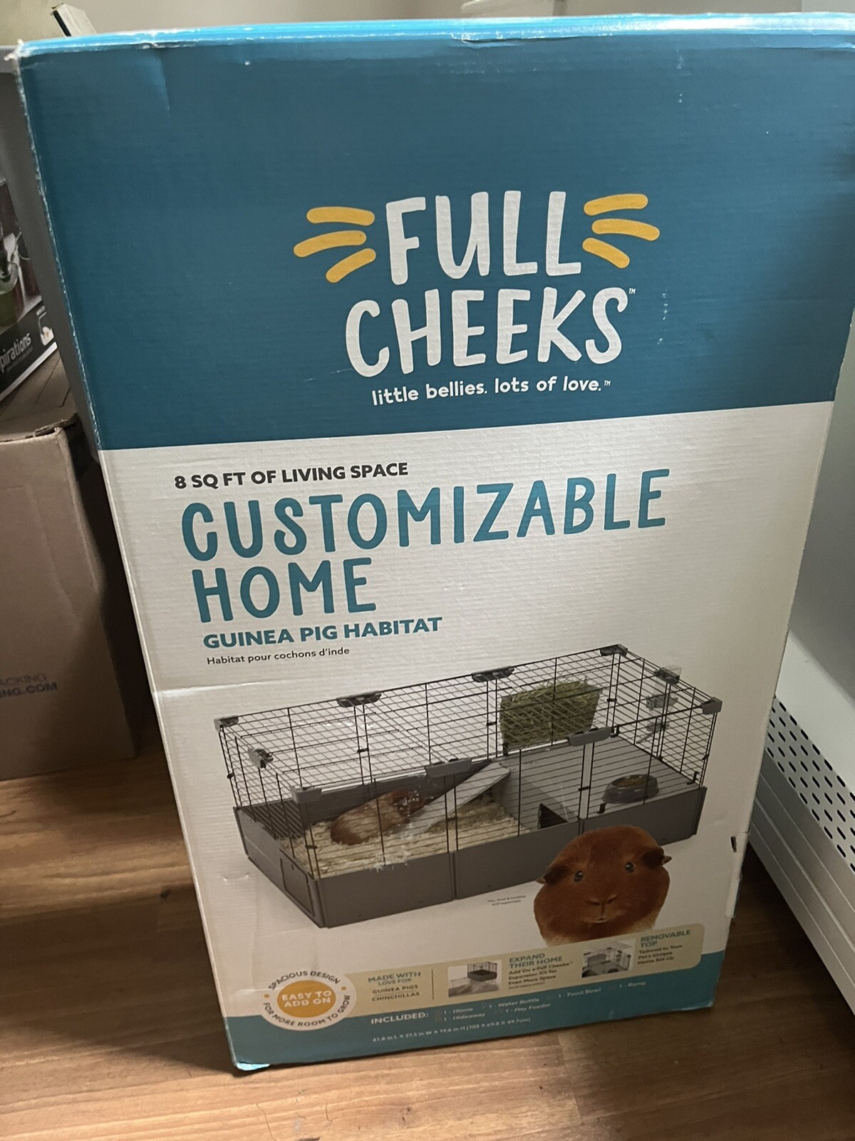 Full Cheeks Customizable Home - Petsmart Brand - New for Rabbits And ...