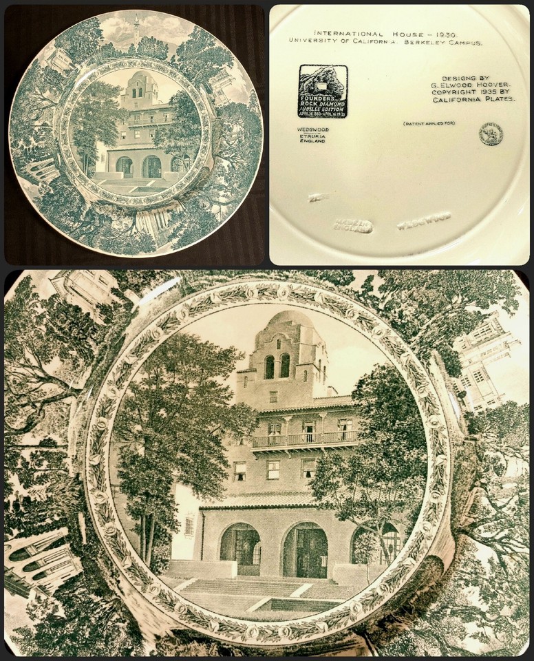 1935 University of California Wedgwood Grand Lot: UC Berkeley Founders ...