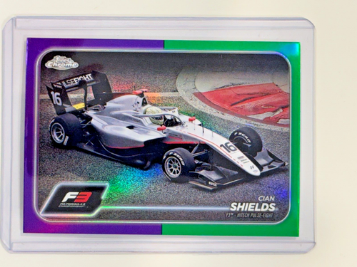 2024 Topps Chrome Formula 1 F1 #129 Cian Shields Purple and Green ...