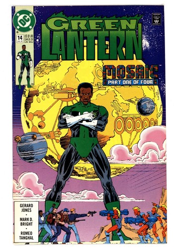 Green Lantern (3rd Series) #14 NM- 9.2 1991 Mark D. Bright Cover | eBay