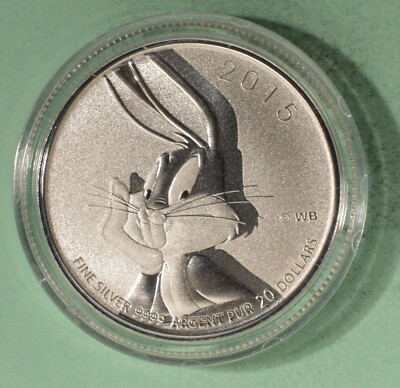 Canada 🇨🇦 2015 - 20 for 20 Series Fine SILVER COIN 🇨🇦 Bugs Bunny | eBay