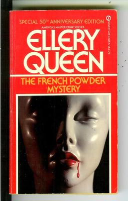 THE FRENCH POWDER MYSTERY by Elery Queen, Signet #E8577 crime pulp ...