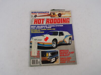 May 1979 Hot Rod Magazine Winternats Race Coverage New! On-Board Timing ...