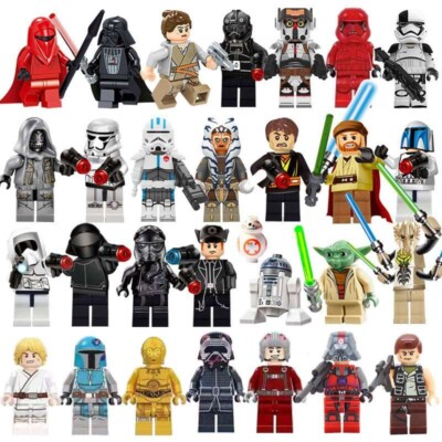 *NEW* Genuine (RETIRED) Lego Star Wars Minifigures - You Pick with Flat ...