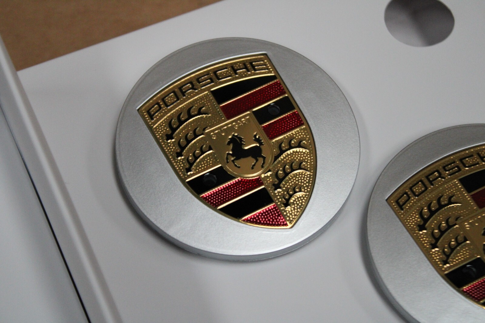 4x Porsche Macan 95B Nabendeckel Felgendeckel Nabenkappen Kappen ...