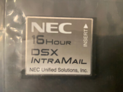 NEC 1091013 DSX IntraMail 8-Port 16-Hour Voicemail For DSX 40, 80, And ...