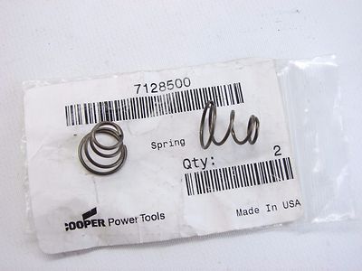 Cooper Power Tools OEM 7128500 Spring to MP 4534 Right Angle Grinder 2 ...