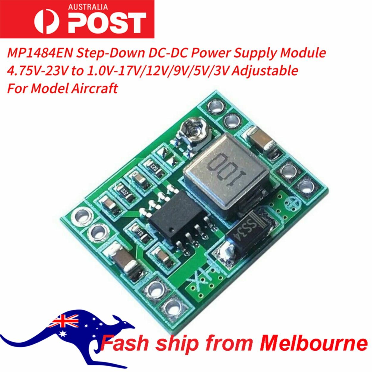 MP1484EN DC-DC Step Down Buck Converter 4.75V-23V to 1.0V-17V/12V/9V/5V ...