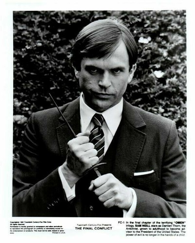 Sam Neill The Omen Final Conflict portrait Original 8x10 Photo 1981 | eBay