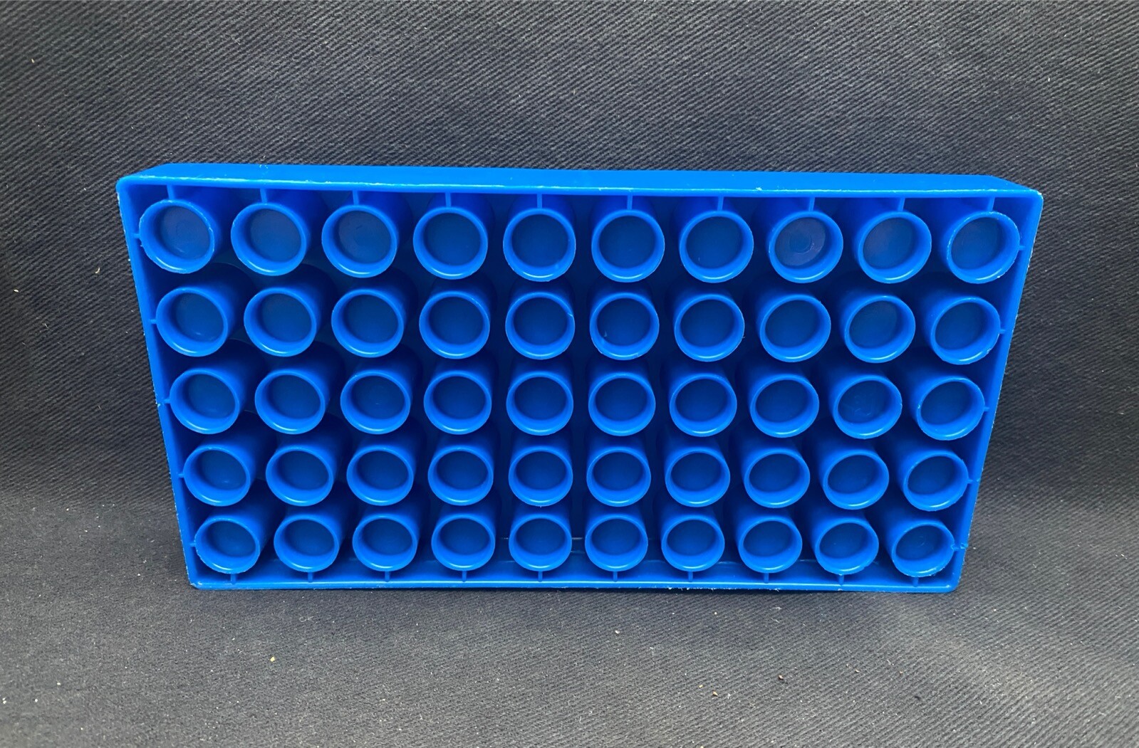 AGILENT Technologies Plastic Vial Tube Rack 12mm ID 50-Place Blue 9301 ...