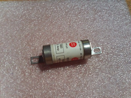 GE POWER CONTROLS FUSE CARTRIDGE 63 AMP PART # TIS63 NSN: 5920-99-537 ...