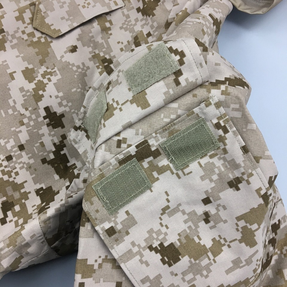 NEW US NAVY NWU Type II AOR1 desert Goretex parka size MR Medium ...