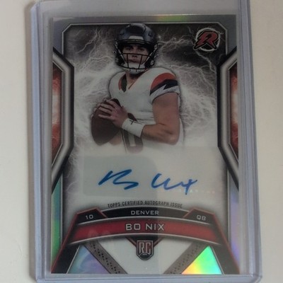 2024 Topps Resurgence - Resurgence Rookie Signatures Bo Nix #RRS-BN (AU ...