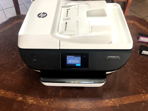 HP Officejet 5746 Printer (NO INK) (USED WORKING) (WHITE) | eBay