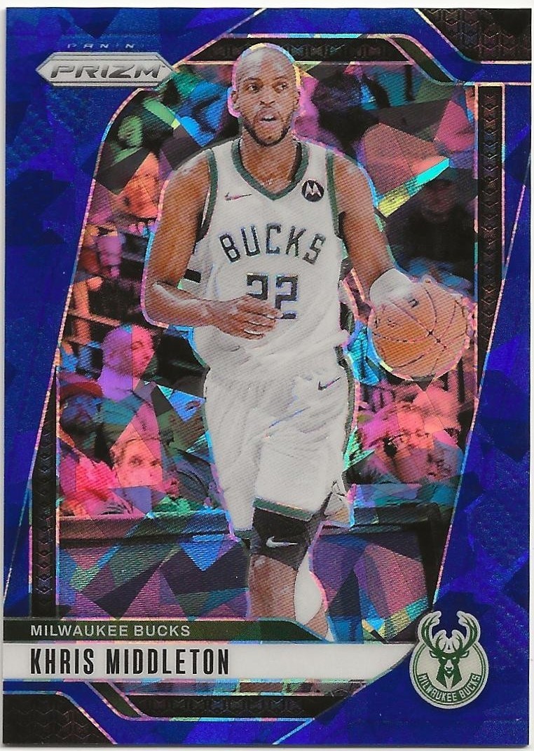 2024-25 Panini Prizm - Khris Middleton #153 Blue Ice Prizm /125 for ...