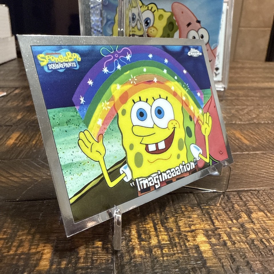 2025 Spongebob Topps Chrome 25th #64 Imagination Base Card | eBay