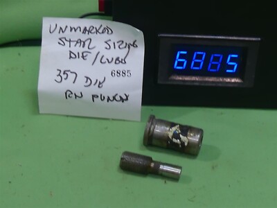 #6885 Star reloader top punch and sizer die for 38, 357 | eBay