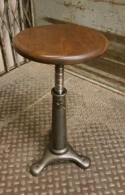 Singer Stil Werkstatt - Industrie - Hocker / Stuhl Industrial Design ...