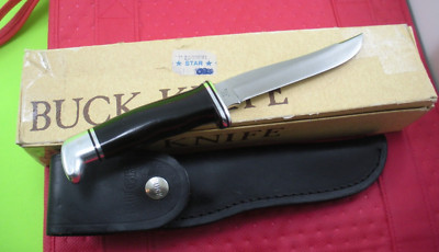 VINTAGE PRE DATE CODE BUCK 105 PATHFINDER KNIFE LIGHTLY USED IN BOX | eBay