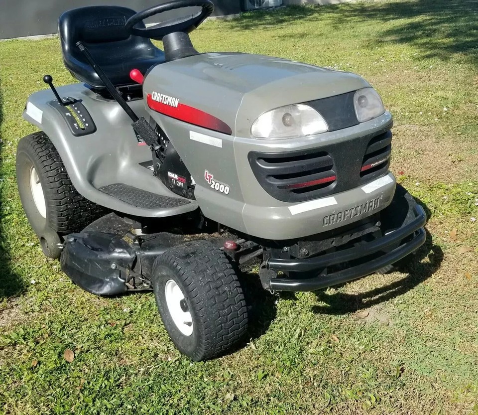 Front Dual Bar Bumper Guard for Riding Lawn Mower Tractor Craftsman ...