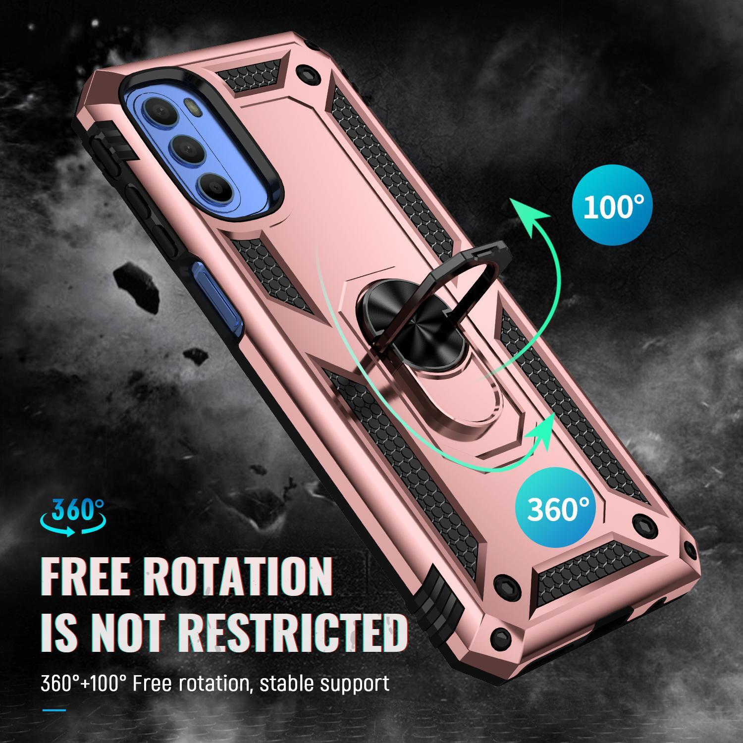 Para Motorola Moto G82 5G Funda,Fino Anillo Protector Antichoque Funda ...