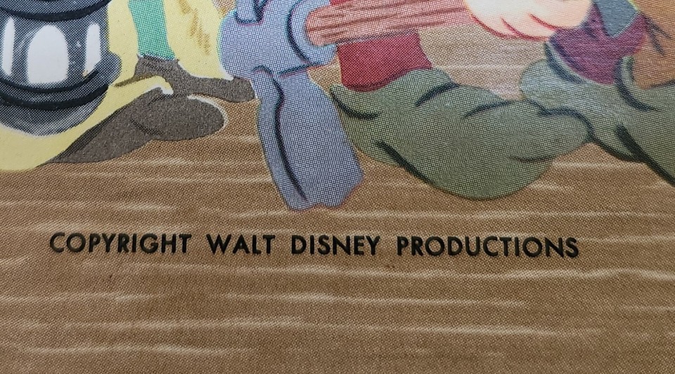 Vintage HASKO Walt Disney Productions Lap Trays Wood Veneer - 4 Pc ...
