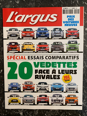 Magazine L'Argus N°2 - 20 vedettes face à leurs rivales | eBay