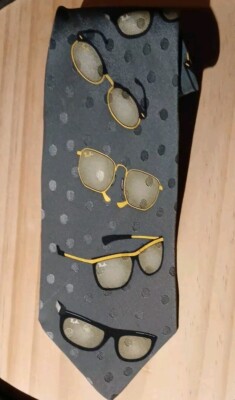 Vintage Ray Ban By Baush & Lomb Men's Neck Tie Sunglasses Print | eBay