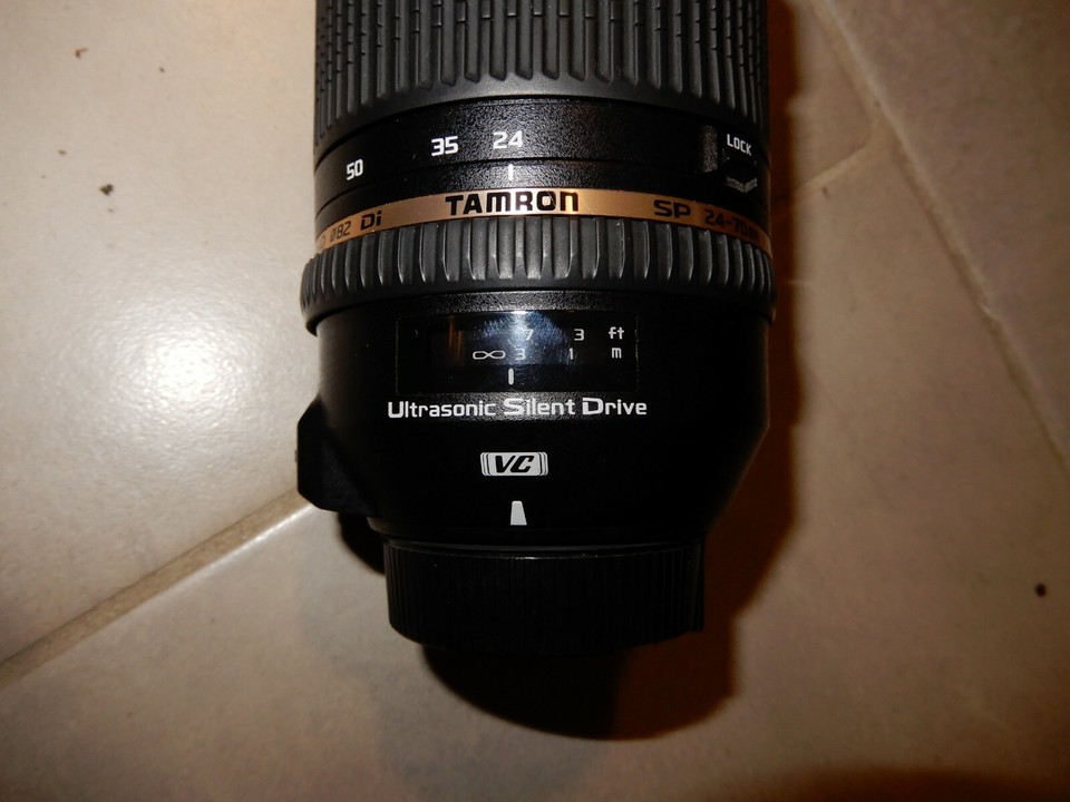 Tamron SP A007 24-70mm f/2.8 Di VC USD (A007) Autofocus Lens For Nikon ...