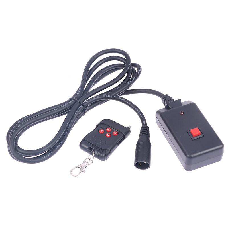 2in1 Wireless Remote Control Line Cable Control Kit 3 Pins XLR For LED ...