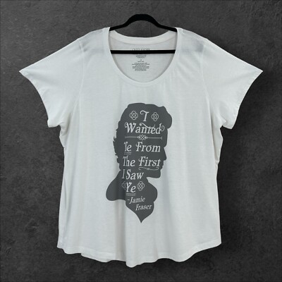 Torrid Outlander T-Shirt Womans Size 4 Jamie Fraser Exclusive Torrid ...