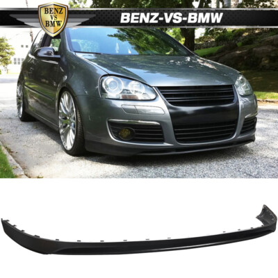 Fits 05-10 Volkswagen Golf GTI MK5 Jetta Front Bumper Lip Unpainted ...