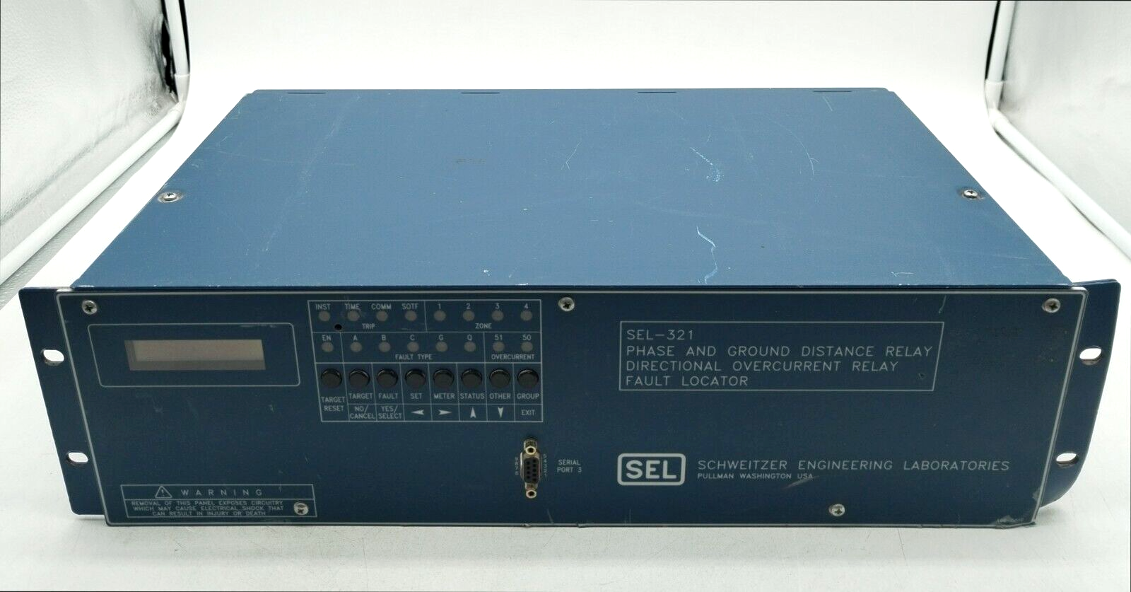 SCHWEITZER SEL-321-1 321114256HNB3X4 PHASE & GROUND DISTANCE RELAY | eBay