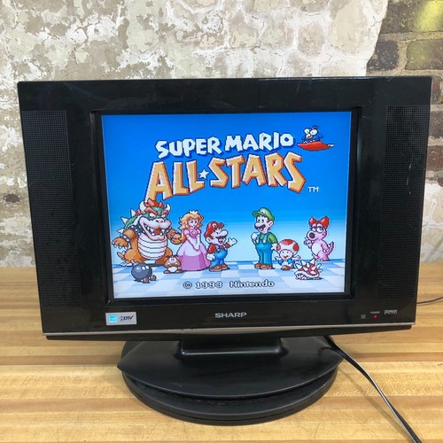 Sharp Liquid Crystal TV LC-15AV7U 15” 480p Retro Gaming RGB/RCA/S-VIDEO ...