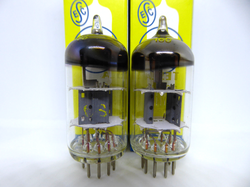 2x (PAIR!) TESLA ECC83 (12AX7, ECC803S, B339) 100%, 1961-2 | eBay