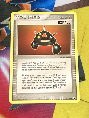 EXP.ALL Trainer 91/112 Uncommon EX FireRed & LeafGreen LP/NM Pokemon ...