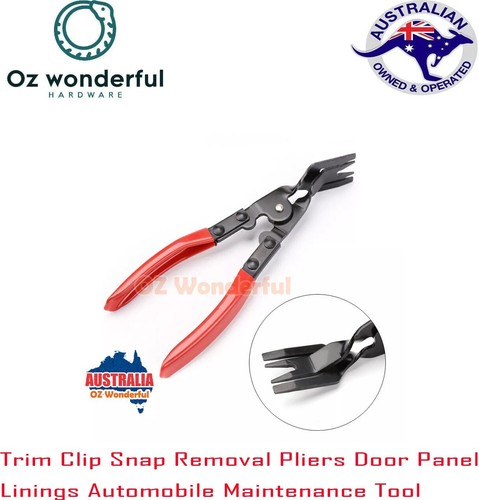 Trim Clip Snap Removal Pliers Door Panel Linings Automobile Maintenance ...