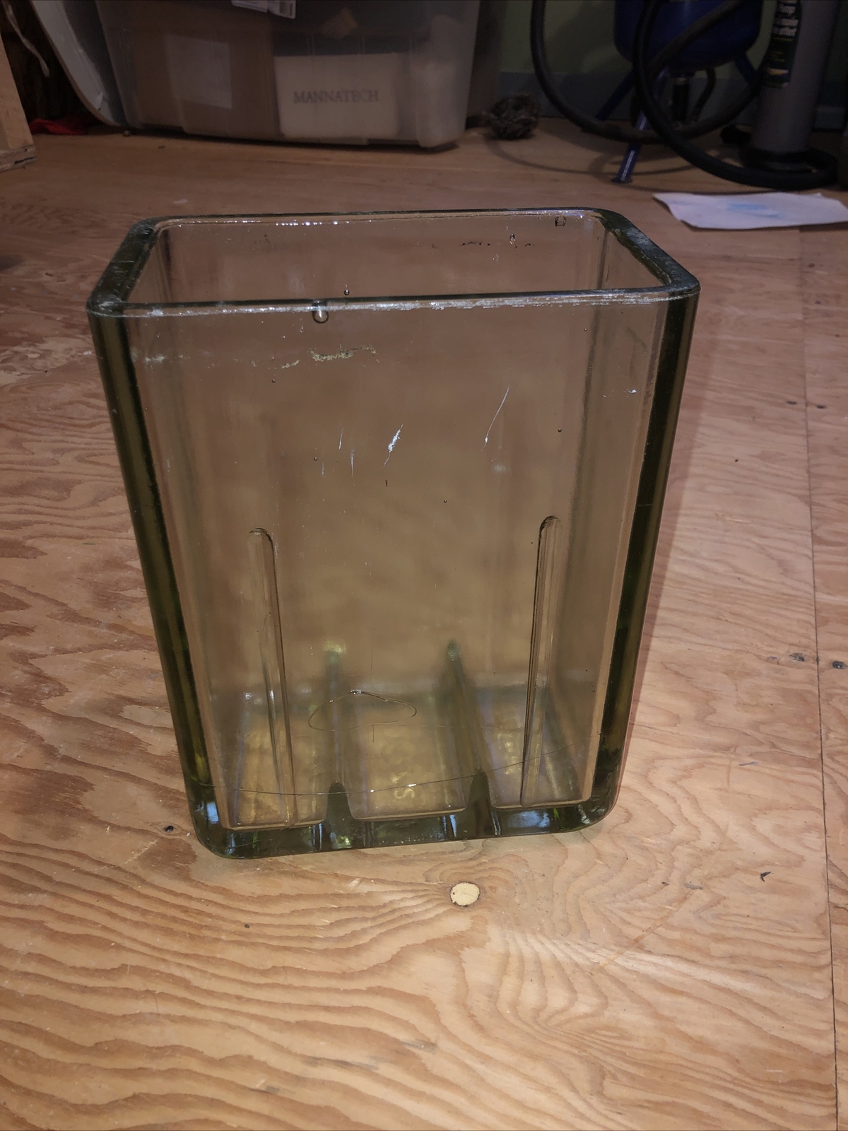 Antique glass battery jar Exide Tytex | eBay