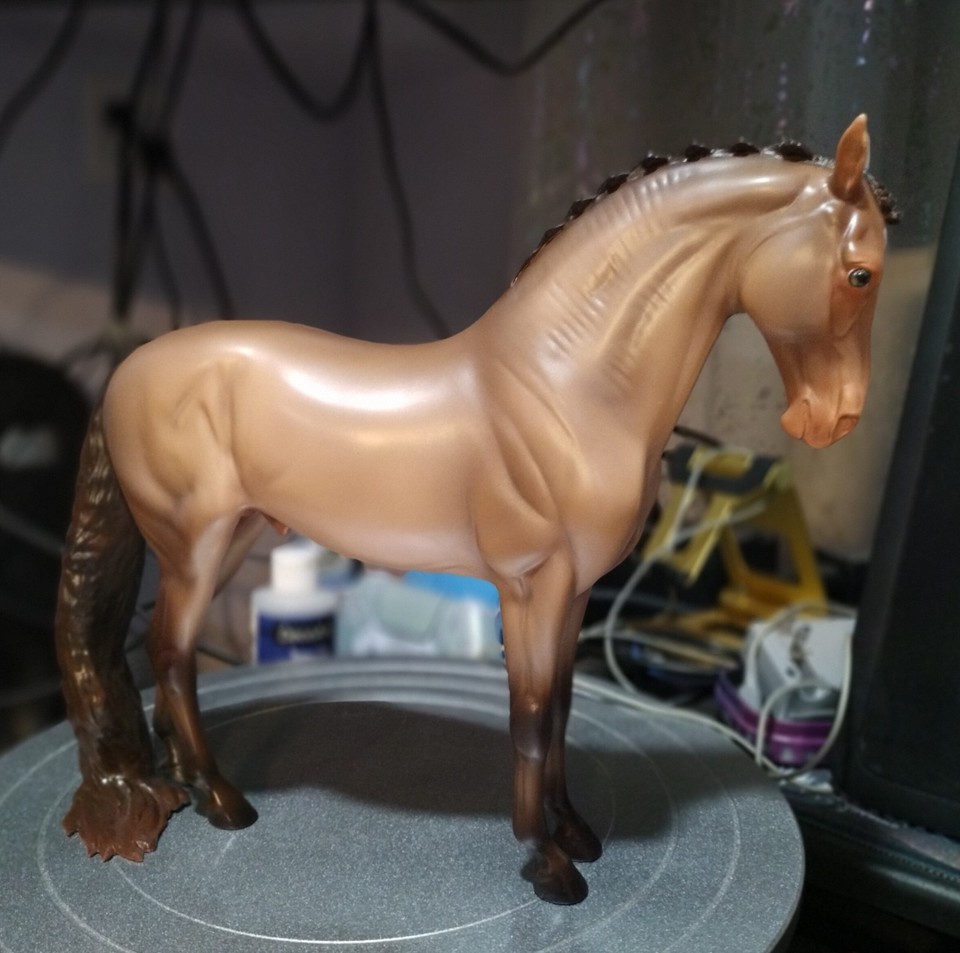 Peter Stone OOAK Best Offer "Valiente" Pearl/Cremello Andalusian | eBay
