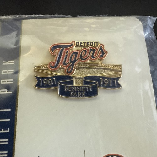 Detroit Tigers Bennett Park 1901-1911 MLB Baseball Lapel Pin Comerica ...