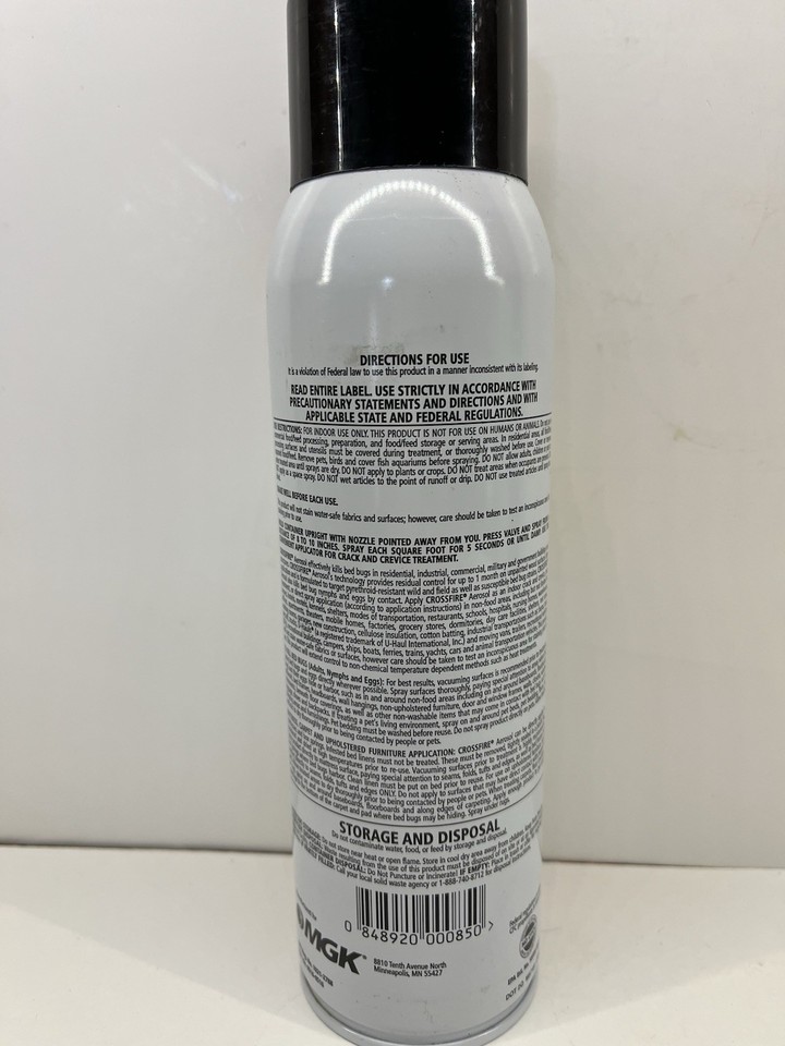 Crossfire Insecticide Aerosol 17oz ODORLESS BED BUG SPRAY, MGK | eBay
