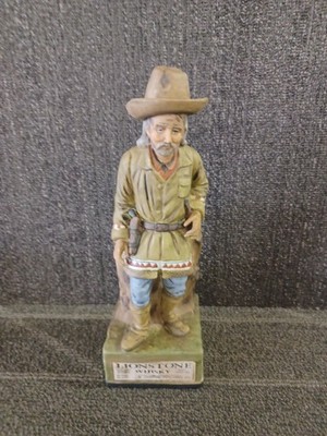 Vintage Lionstone Whiskey Squaw Man Decanter Empty | eBay
