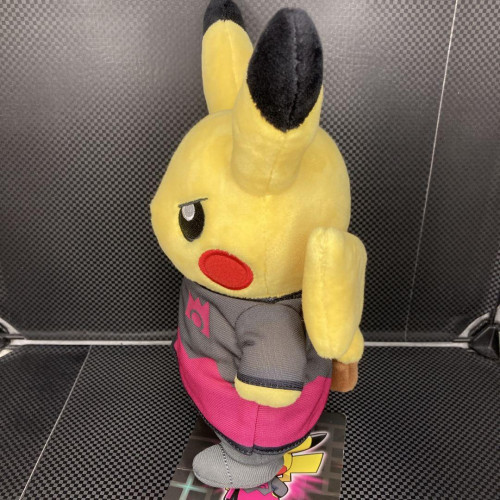 Pokemon Center Original Boss Pikachu Plush Toy Magma Team Matsubushi ...