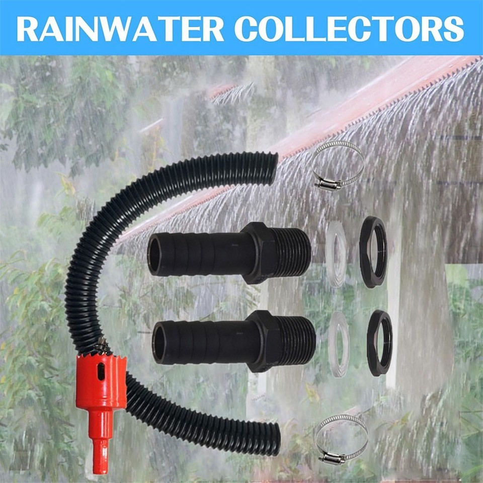 Rainwater Collector Kit Rainwater Collection For Gardening For ...