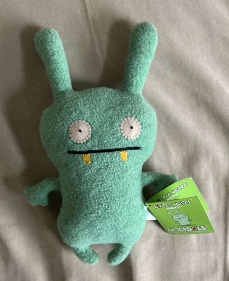 Vintage Lot Of 5 Little Ugly Dolls Plush Ice Bat, Ox, Babo, Wage, Moxy ...