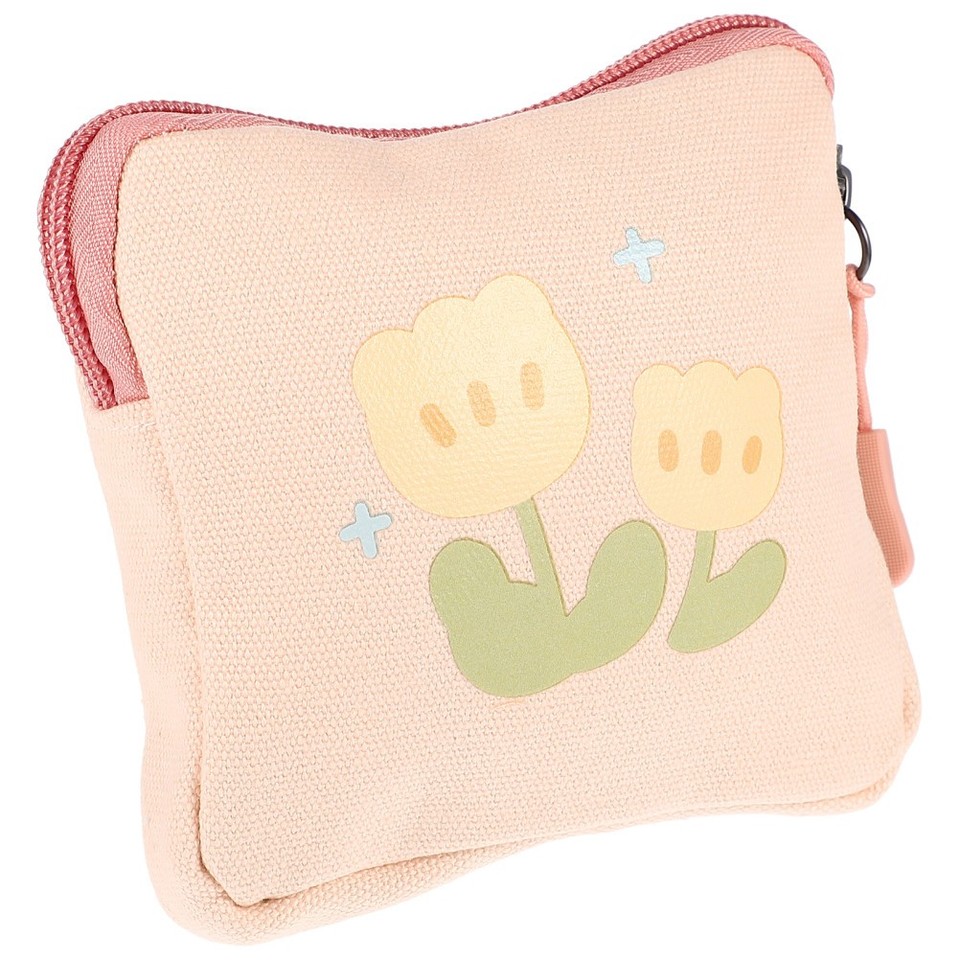 Portable Tampon Storage Pouch Sanitary Napkin Holder Small Items ...