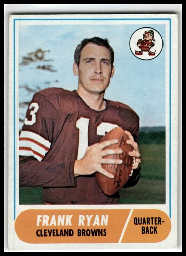 Topps 1968 #215 Frank Ryan Cleveland Browns NFL Football Original ...