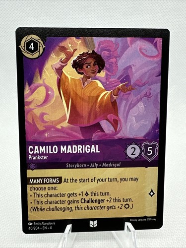 Camilo Madrigal Prankster 40/204 Disney Lorcana Ursula’s Return | eBay