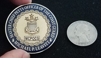 MCPOCG Leavitt Master Chief Petty Officer of the Coast Guard USCG ...