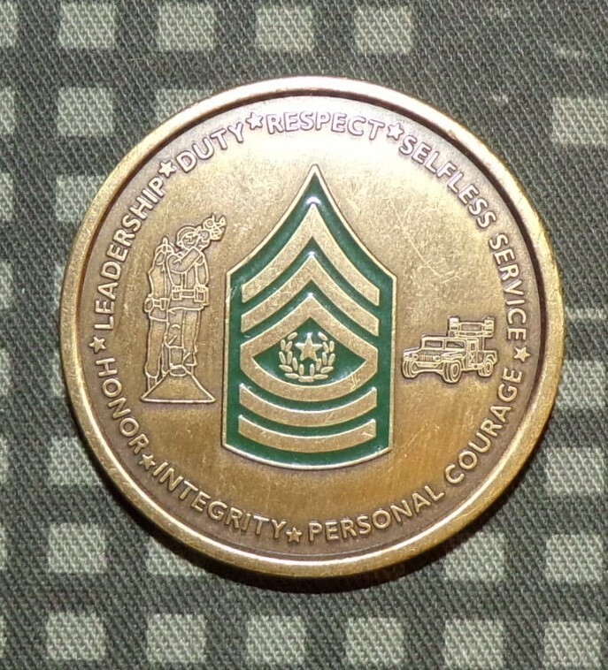 US Army 1st Battalion 62nd Air Defense Artillery Regiment CSM Challenge ...